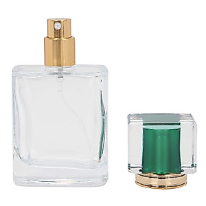 Yosoo Empty Perfume Bottle, 6pcs 50ml Empty Spray Bottle Glass Refillable Refilling Perfume Bottle Makeup Empty Spray Bottle Perfume Atomizer Dispenser for Aromatherapy