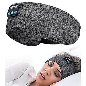 ASMRBAND Sleep Headphones, Cozy Wireless Headphone Headband,Noise Cancelling Headphones for Sleeping, Headphone Band Built in Speakers Perfect for Side Sleepers,Workout,Running,Yoga,Travel,Insomnia