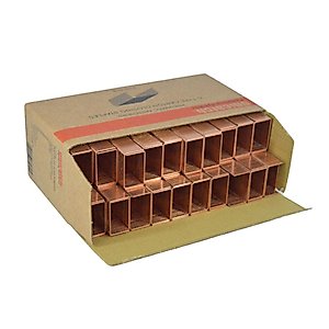 Copper CC34C Carton Closing Staples 1-1/4-Inch Crown, 3/4-Inch, C34 for Pneumatic & Manual (2,000/Box)