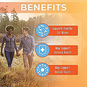 MaryRuth Organics Probiotic Turmeric + Extra GI Support | 62 Billion CFU | Organic Ingredients Turmeric Complex with Probiotics | Turmeric Curcumin Capsules for Digestion | Vegan | 60 Count