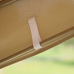 Outsunny 3-Seat Patio Swing Chair, Outdoor Canopy Swing Glider with Removable Cushion, Adjustable Shade and Weather Resistant Steel Frame, for Porch, Garden, Poolside, Backyard, Brown