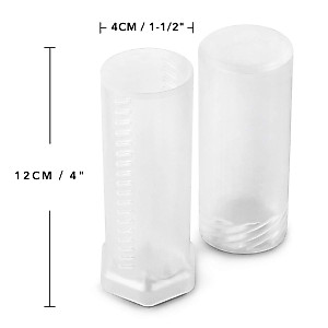 QSHAVE Shaving Brush Travel Case Holder Fit for Most of Shaving Brushes (Brush not Included)