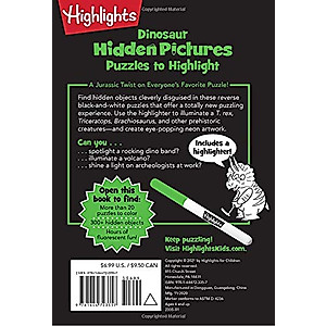 Dinosaur Hidden Pictures Puzzles to Highlight (Highlights Hidden Pictures Puzzles to Highlight Activity Books)
