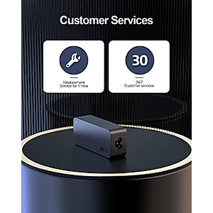 65W USB C Charger Fit for Dell Inspiron 3420 5330 5430 5630 i7620,Inspiron 7630 7430 7435 7635 2-in-1,Latitude 3330,Latitude 7230 Rugged Laptop Power Adapter Cord