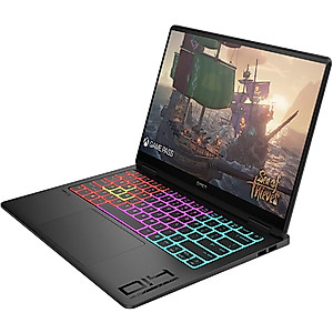 HP OMEN Transcend Gaming Laptop 14.0" 120 Hz OLED 2.8K (16-CoreIntel Ultra 9-185H, GeForce RTX 4070 8GB, 32GB LPDDR5X, 1TB SSD, RGB KYB, Thunderbolt 4, WiFi 6E, Win 11 Home) w/DKZ USB Port Expander