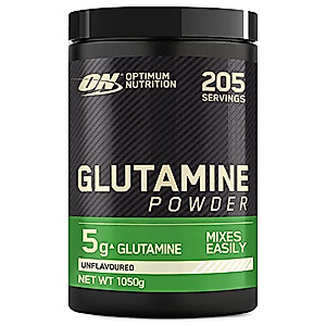 Optimum Nutrition Glutamine powder, unflavoured, 2.2 LB (1000 gram) 194 servings