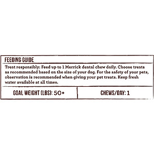 Aurora Pet Bundle Pack (2) Merrick Fresh Kisses Double-Brush Mint Breath Strip Infused Large Dental Dog Treats with AuroraPet Wipes