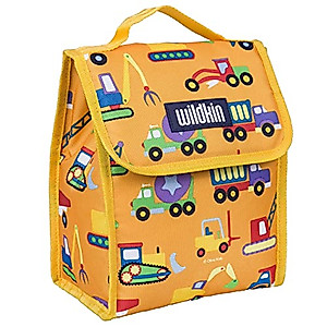 Wildkin 15 Inch Kids Backpack Bundle with Lunch Bag (Under Construction)