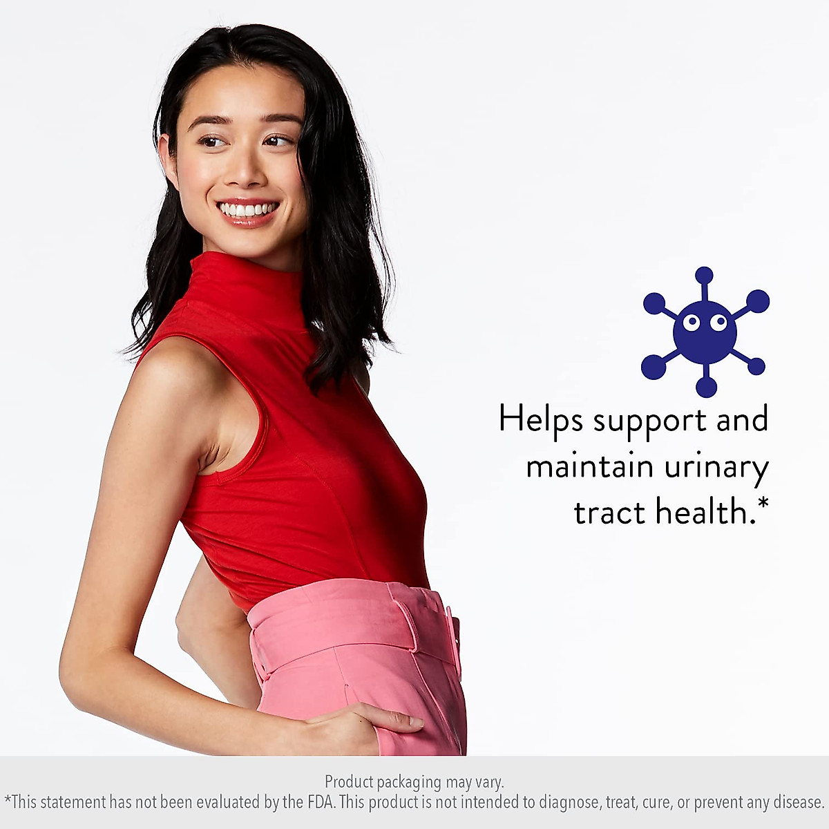 Love Wellness UTI Don’t Think So, 30 Capsules, 36mg of Potent PACs - Cleanse, Protect & Maintain Normal Urinary Tract Health - Cranberry Extract Supplement - Vegan, Dairy-Free & Gluten-Free