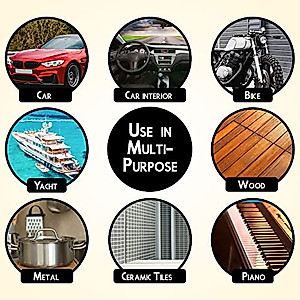 PRIMEVERTIK Buffing Pads 11 Pcs – 3 Inch Buffing Sponge Foam, Woolen Polishing Pad, Drill Adapter & Suction Cup Kit for Car Polishing, Waxing, Compounding & Sealing Glazes for Automative