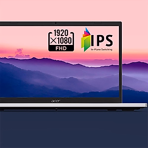 acer Aspire 3 A315-24P-R7VH Slim Laptop (15.6" FHD, AMD Ryzen 3 7320U (Beat i3-N305), 8GB LPDDR5 RAM, 256 GB SSD, Radeon Graphics) for Work & Home, 13.50-Hr Battery Life, IST HDMI, Win 11 Home, Silver