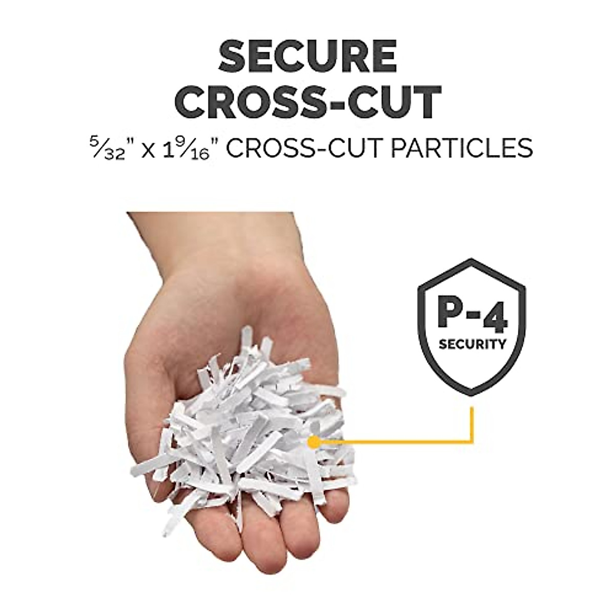 Fellowes 12C15 12 Sheet Cross-Cut Paper Shredder for Home and Office with Safety Lock