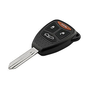 Key Fob Remote Replacement Fits for Chrysler 300 2005-2007, Aspen 2007-2009, Dodge Charger 2006-2007, Durango 2007-2009, Jeep Commander 2006-2007, Grand Cherokee 2005-2007 KOBDT04A, OHT692427AA
