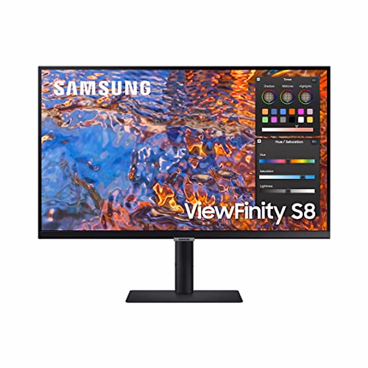 SAMSUNG 27-Inch ViewFinity S80PB Series UHD Computer Monitor, DCI-P3 98%, VESA DisplayHDR 400, IPS Panel, Matte Display, USB-C, PIP / PBP, Intelligent Eye Care, LS27B804PXNXGO, 2023