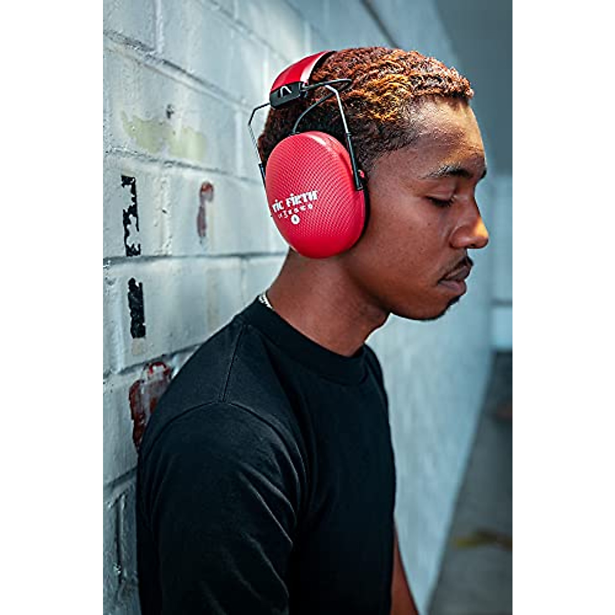 Vic Firth Bluetooth Isolation Headphones, Red (VXHP0012)