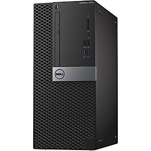 Dell OptiPlex 5050 Tower Desktop PC, Intel Quad Core i5-7500 up to 3.8GHz, 16G DDR4, 512G SSD, Windows 10 Pro 64 Bit-Multi-Language Supports English/Spanish/French(Renewed)