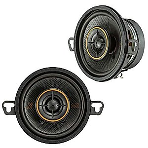 KICKER 47KSC3504 KS Series 3.5" Coaxial Speakers with 1/2" Tweeters, 4-ohm