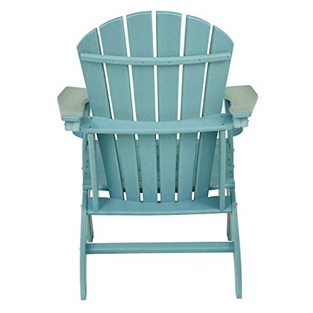 Signature Design by Ashley Sundown Treasure Outdoor Patio HDPE Weather Resistant Adirondack Chair, Blue