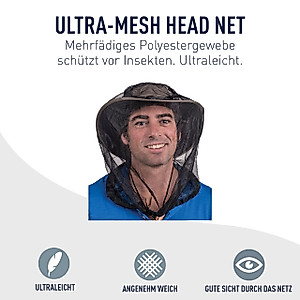 Sea to Summit Ultra-Mesh Mosquito Head Net for Midges, No See-ums and Small Insects