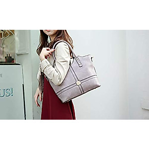 Mia K Collection Crossbody Bags for Women Purses and Handbags, Shoulder Strap, PU Leather Top-Handle Satchel Tote Cognac