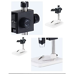 CZDYUF G600 Aluminum Alloy Stand Bracket Holder Lifting Support for Digital Microscope USB Microscope (Color : PC)
