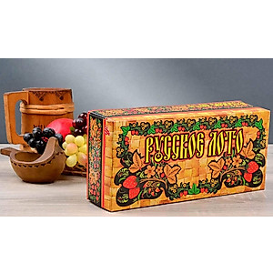 DADDY AMMO Russian Lotto Game Bingo Game Set - Travel Bingo Set - Board Games for Adults - Tombola Italian Game