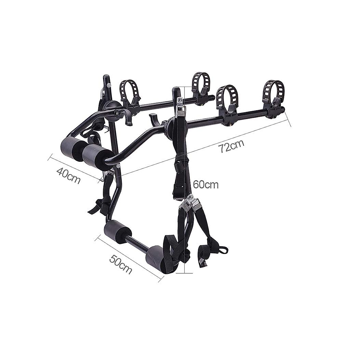Blueshyhall Car Bicycle Stand SUV Vehicle Trunk Mount Bike Cycling Stand Storage Carrier