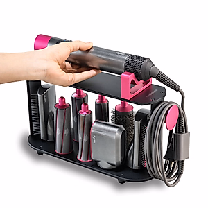 simpletome Storage Stand Holder for Dyson Airwrap Complete Styler Heavy Sturdy with Non-Slip Rubber (Aluminum Alloy)
