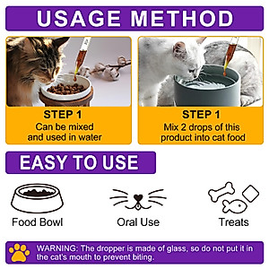 Bivinke Cat Melatonin, Melatonin for Cats, Cat Calming, Cat Anxiety Relief, Anxiety Relief for Cats, Cat Sleep Aid,Helps to Support Restful Sleep for Your Cat - Veterinarian (1 pcs)