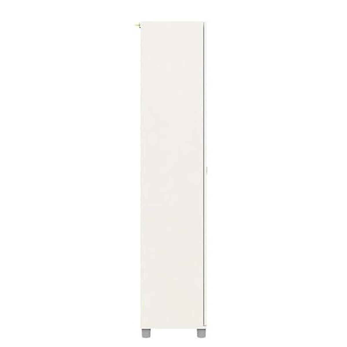 Pemberly Row Transitional 16" Utility Storage Cabinet in White