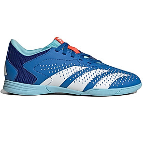 adidas Soccer Predator Accuracy.4 Indoor (Little Kid/Big Kid) Bright Royal/White/Bliss Blue 6 Big Kid M