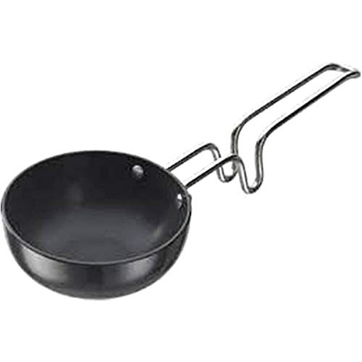 Shradha Trading Hard Anodized Tadka Pan,Large Tadka Pan for saag, dal, kadhi, dhokla