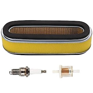 HR214 Air Filter Spark Plug for Hon-da GXV120 GV200 HR194 HR195 HRA214 HRA215 HRC215 HR21 Lawn Mower 17210-ZE6-505 17210-ZE6-003