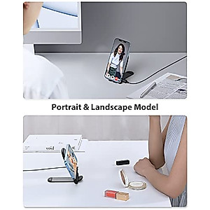 Wireless Charger Stand,15W Fast Charging Pad for Qi Device,Compact Phone Charger Stand for iPhone 14/13/12/11 Pro Max/8 Plus/XR/XS/SE,Pixel 6/5/4,Samsung GalaxyS22/S21/S20/S10/S9/Note20/10(No Adapter)