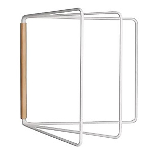 ARFUKA Hand Towel Holder Standing Towel Rack Freestanding Rack Foldable 3 Tier Heavy Towel Bar Stand for Bathroom Kitchen Countertop