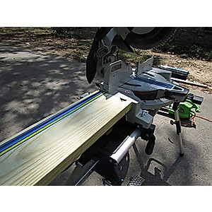 POWERTEC 71133 Double T-Track | 36 Inch Aluminum Extrusion Tracks, Anodized Blue