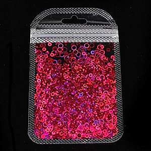 Holographic Chunky Glitter 10 Colors Craft Glitter Resin Glitter for Nail Body Eye Face Crafts