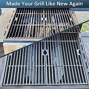 Grill Replacement Parts for Dyna-Glo DGF350CSP DGF350CSP-D, Blue Rhino GBC1932L Grill Models, Replacement for Dyna-Glo DGF350CSP Grates DGF350CSP-D Grates