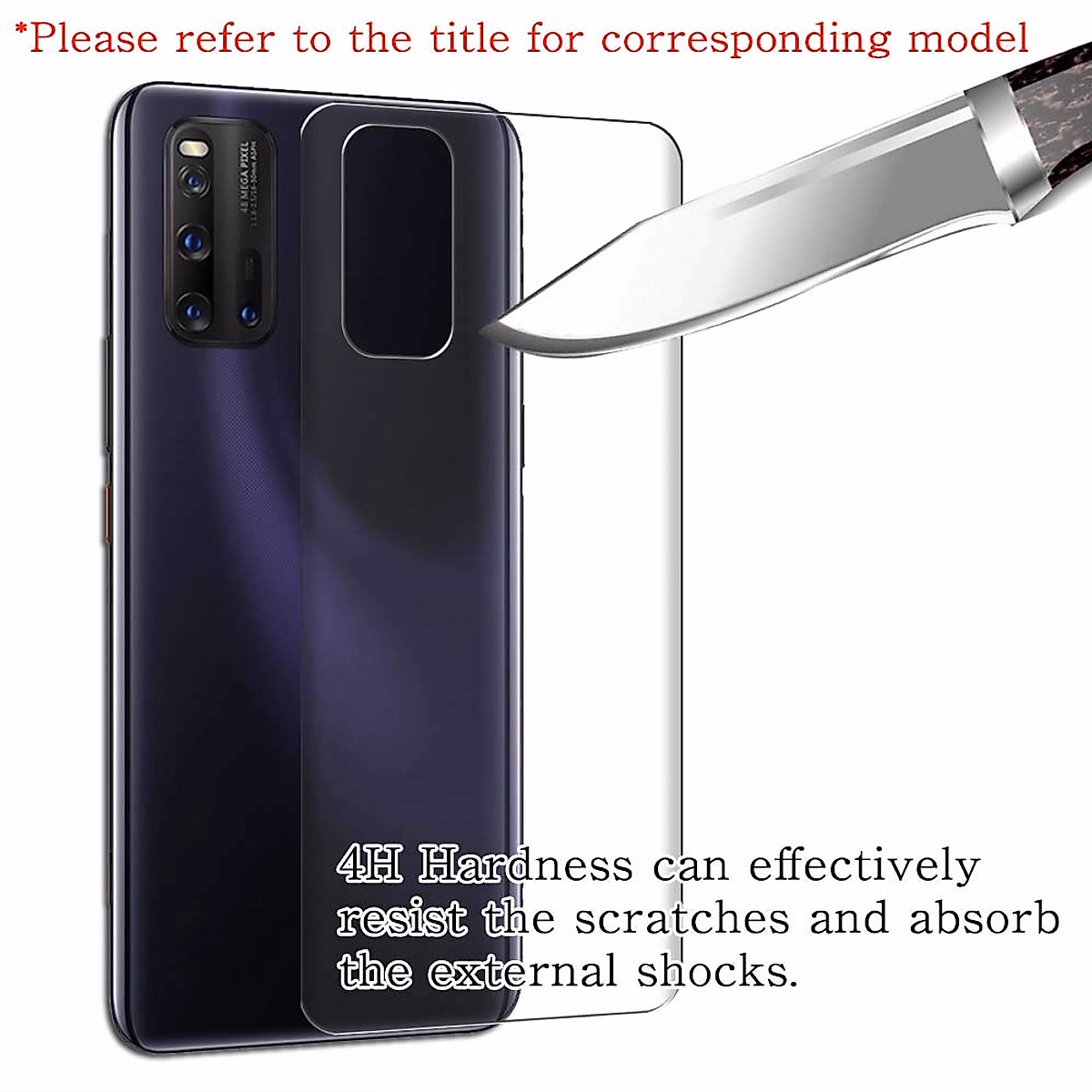 Puccy 2 Pack Back Screen Protector Film, compatible with Oppo Reno 2 TPU Guard Cover （ Not Tempered Glass/Not Front Screen Protectors）