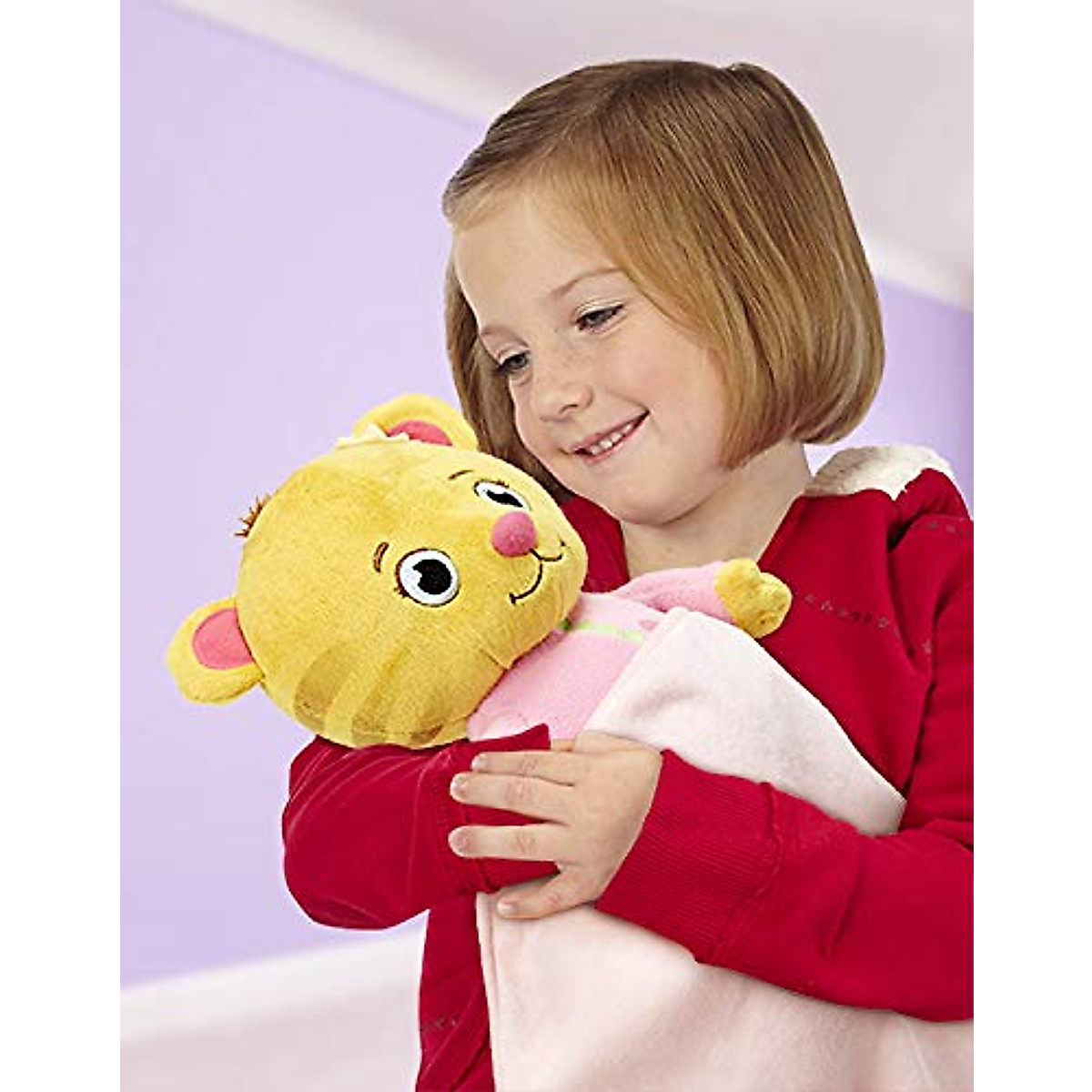 JAKKS Pacific Daniel Tiger's Neighborhood Cute and Cuddly Baby Margaret Plush Pink/Yellow