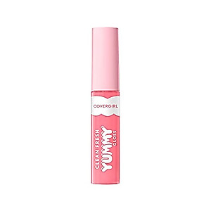 COVERGIRL Clean Fresh Yummy Gloss – Lip Gloss, Sheer, Natural Scents, Vegan Formula - Havana Good Time