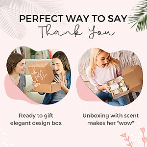 Thank You Gift Box for Women - Send Gratitude With a Unique Spa Experience Gift Box - Best Appreciation Gift Boxes for Coworker Boss Employee Hostess Secretary Teacher Nurse and Volunteer