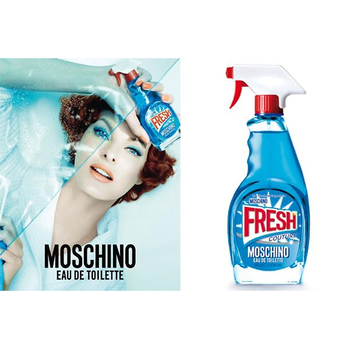 Moschino Fresh Couture Eau De Toilette Spray, 3.4 Ounce