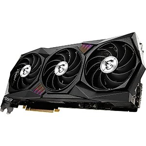 MSI Gaming GeForce RTX 3070 Ti Gaming X Trio 8G 8GB GDDR6X Graphics Card - NVIDIA Video Card GPU for Gaming PC, 256-Bit HDMI/DP Nvlink, Ampere Architecture Computer Graphics Cards (Renewed)