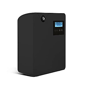 Hitish Scent Air Machine for Home, Bluetooth & WiFi Smart Scent Air Machine with Nebulizing Tech, 300ML Silent & Waterless Essential Oil Diffuser Cover up to 1500 Sq Ft for Large Room, Office(Black)