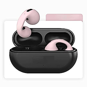 MBETA Earrings Clip-on Real Wireless Sports Bluetooth Headphone Gas Conduction Non in-Ear