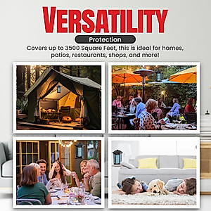 Gadget Geeks Mosquito Bug Zapper Outdoor & Indoor Electric, Mosquito Zapper, Fly Zapper Trap, Mosquito Killer with On Off Switch & 15W Replaceable UVA Bulb, 3500sq ft Large Range