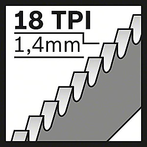 Bosch Accessories 20-Piece Sabre Saw Blade Set, Flexible (for Metal, Accessories for Sabre saws)