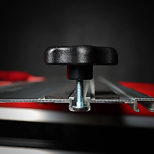 DCT 5 Star Knobs Kit 1/4in-20 Threaded Knob, Bolt with Knob, Clamping Knob Jig Knobs T Track Knobs and Bolts 4-Pack