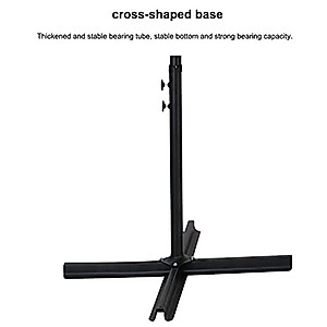 10FT LED Outdoor Patio Umbrella, Solar LED Offset Hanging Market Patio Umbrella, Solar Light Cantilever Umbrella, 8 Ribs Adjustment, for Pool, Yard, Garden,Coffee